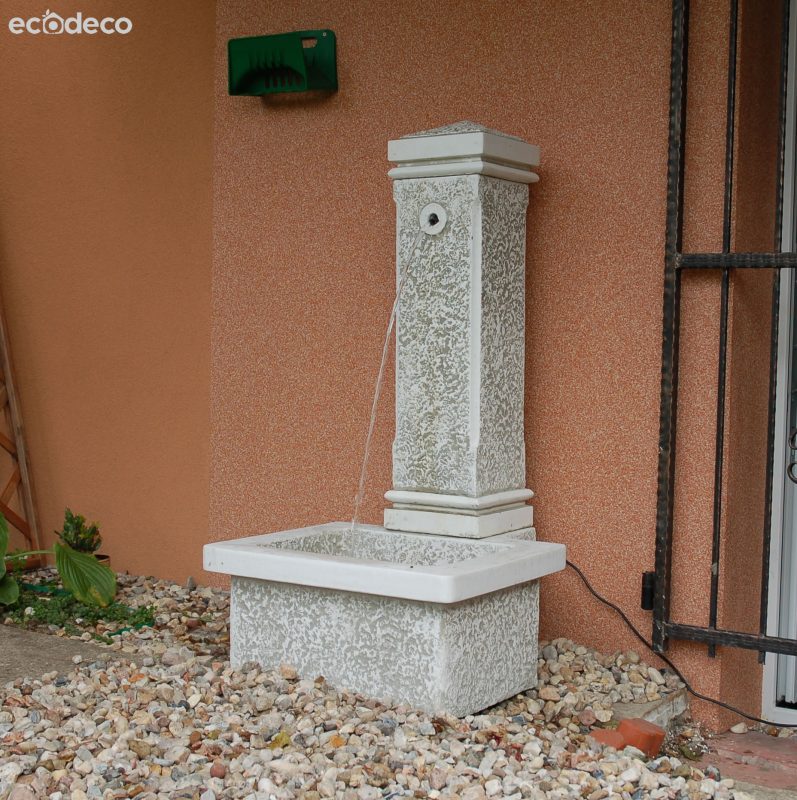 Cismea gradina, fantanita curte din beton - EcoDeco