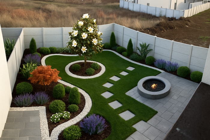 Idei sau exemple de amenajare curte cu DecoExpert by ECODECO - EcoDeco